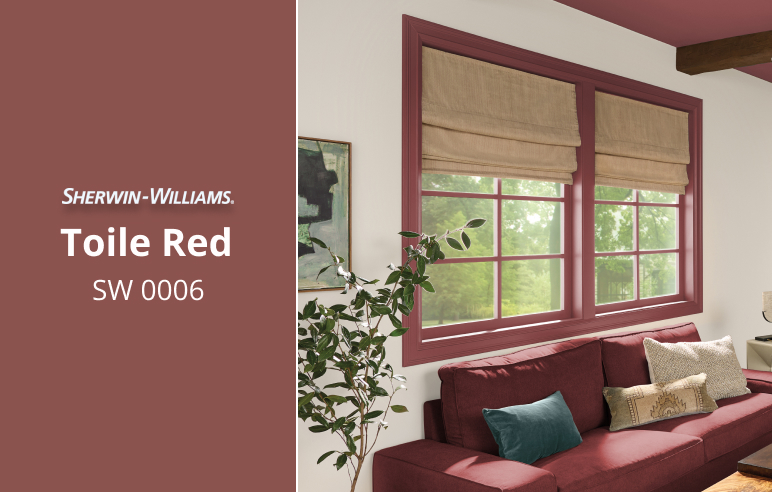 Fireweed SW 6328 - Red Paint Color - Sherwin-Williams